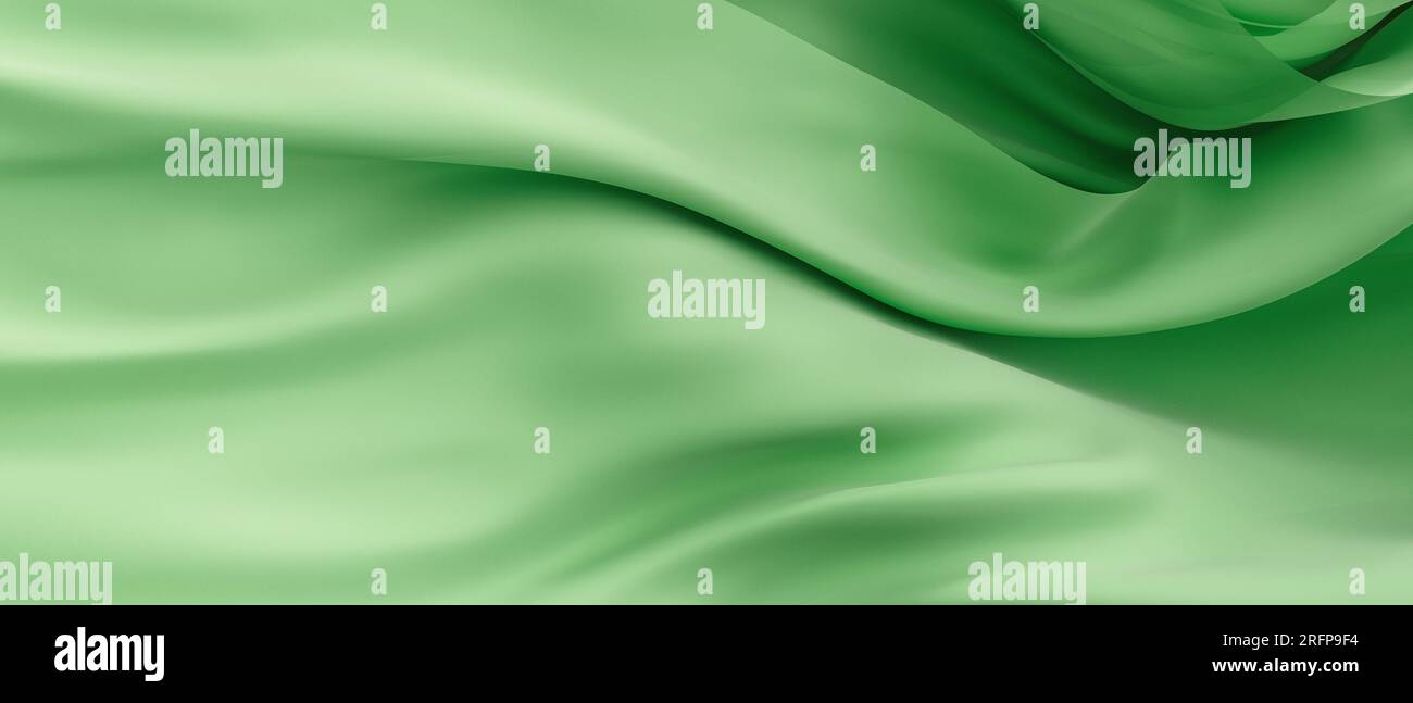 Sheer green curtain cascades in undulating folds Stock Photo - Alamy Sheer green curtain cascades in undulating folds Stock Photo - Alamy