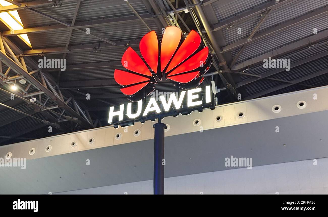 SHANGHAI, CHINA - JULY 8, 2023 - (FILE) Huawei's stand at the World ...