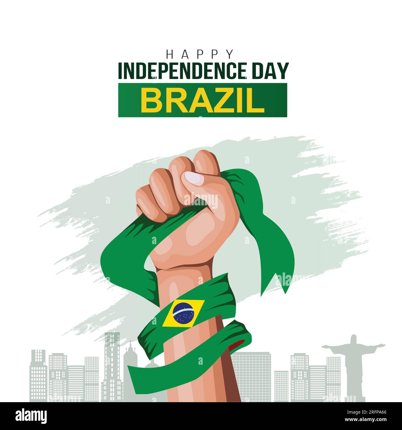 happy independence day brazil 7th September poster design. vector ...
