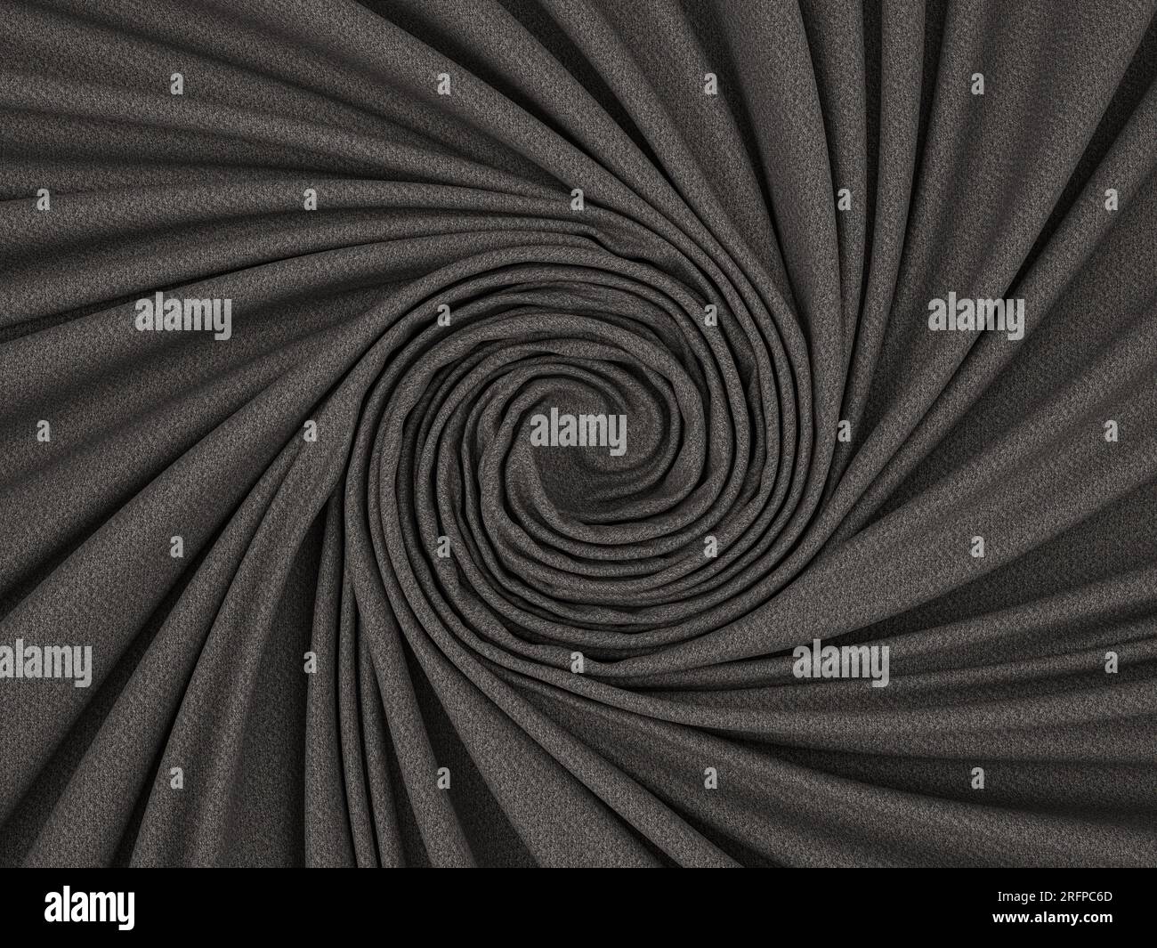 Background formed by twisted fabric. 3d illustration Stock Photo - Alamy