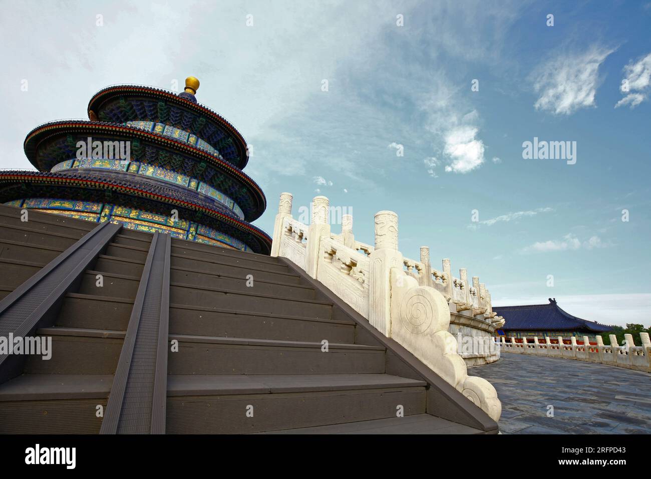 The ancient temple of heaven in Beijing, China Stock Photo - Alamy