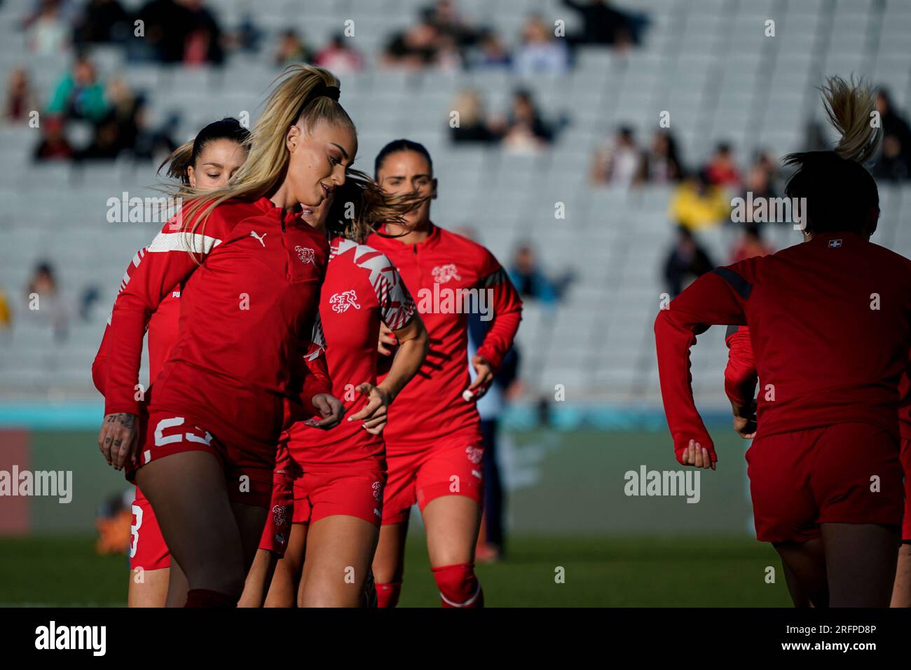 Auckland, New Zealand. August 5th 2023. FIFA Women’s World Cup 2023 Round of 16 - Switzerland vs ...