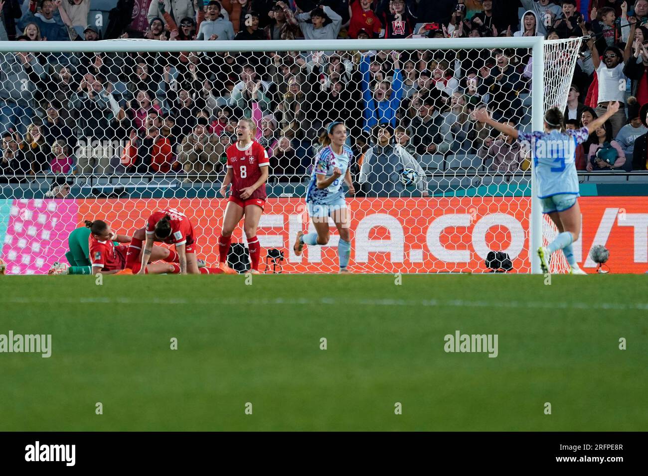 Auckland, New Zealand. August 5th 2023. FIFA Women’s World Cup 2023 Round of 16 - Switzerland vs ...