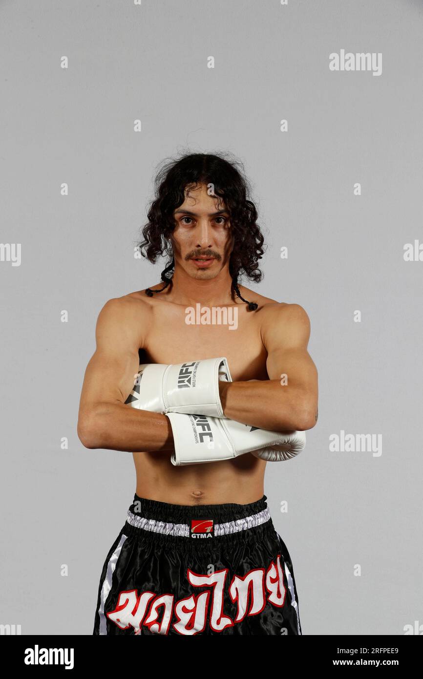 August 4, 2023, LAKE TAHOE, NEVADA, USA: Caesar Gonzalez, 130lbs ...