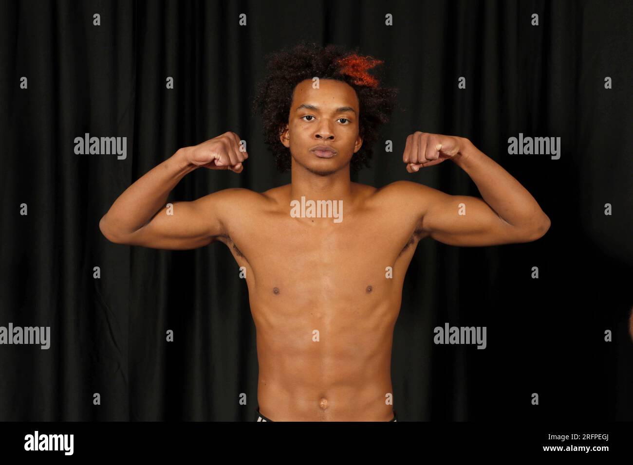 August 4, 2023, LAKE TAHOE, NEVADA, USA: Nasir Davis, 137lbs Muay Thai ...