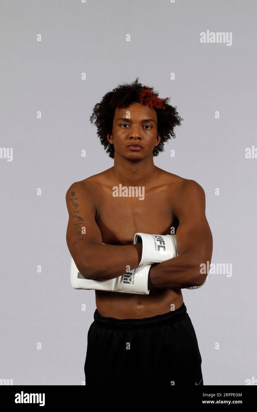 August 4, 2023, LAKE TAHOE, NEVADA, USA: Nasir Davis, 137lbs Muay Thai ...