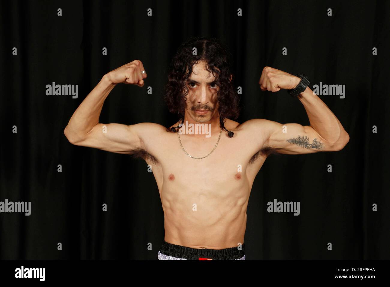 August 4, 2023, LAKE TAHOE, NEVADA, USA: Caesar Gonzalez, 130lbs ...