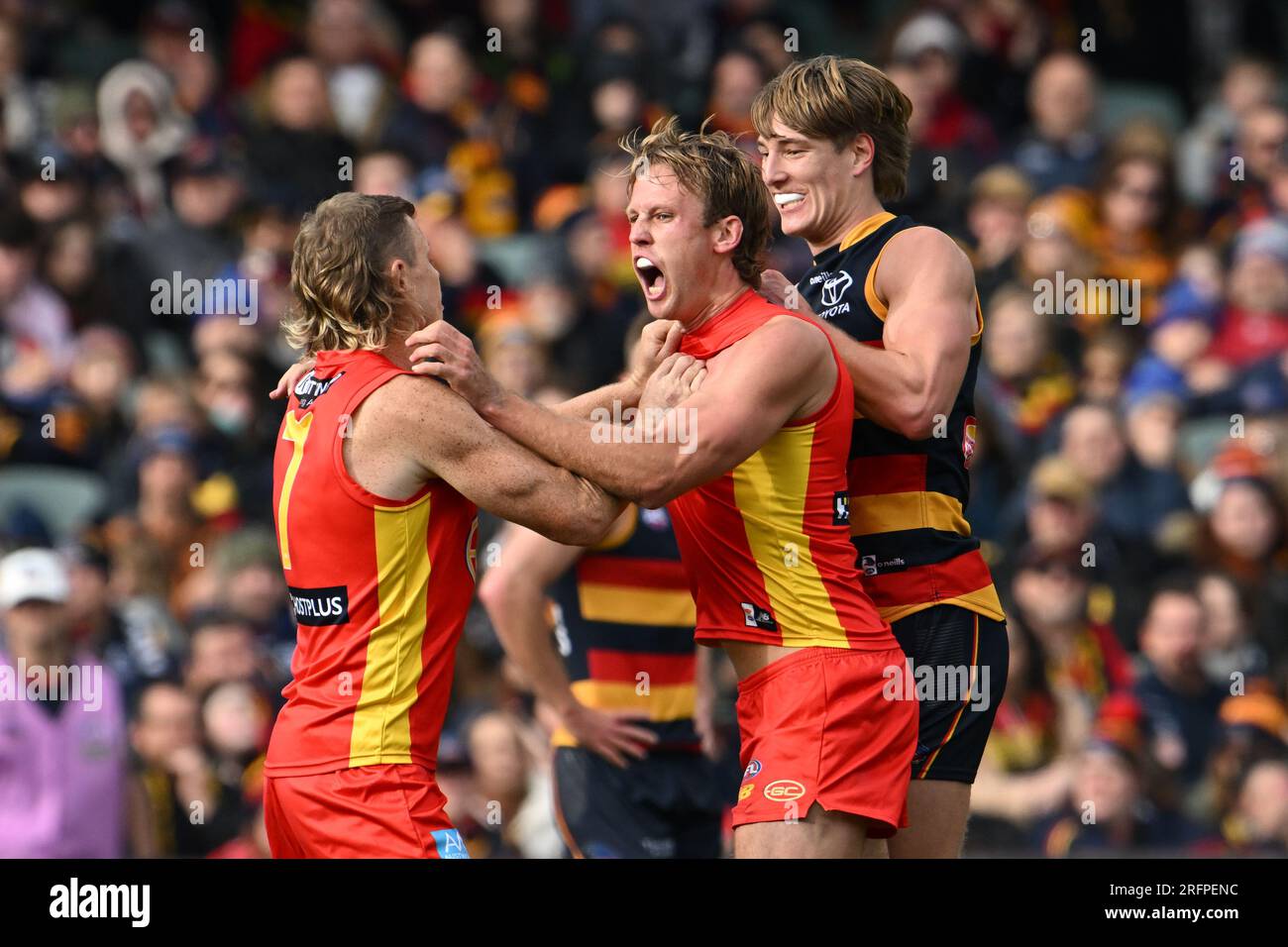 Adelaide, Australia. 05th Aug, 2023. Jack Lukosius of the Gold Coast ...