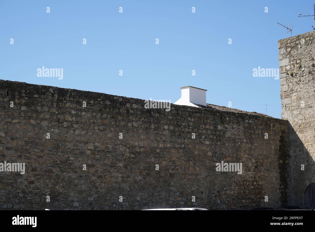 Aqueducts in Portugal are ancient water pipes reminiscent of stone ...