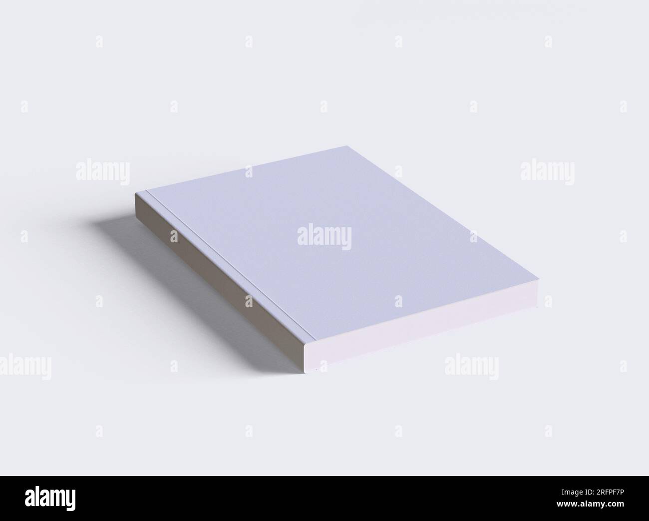 Cover book white color and realistic texture Stock Photo - Alamy
