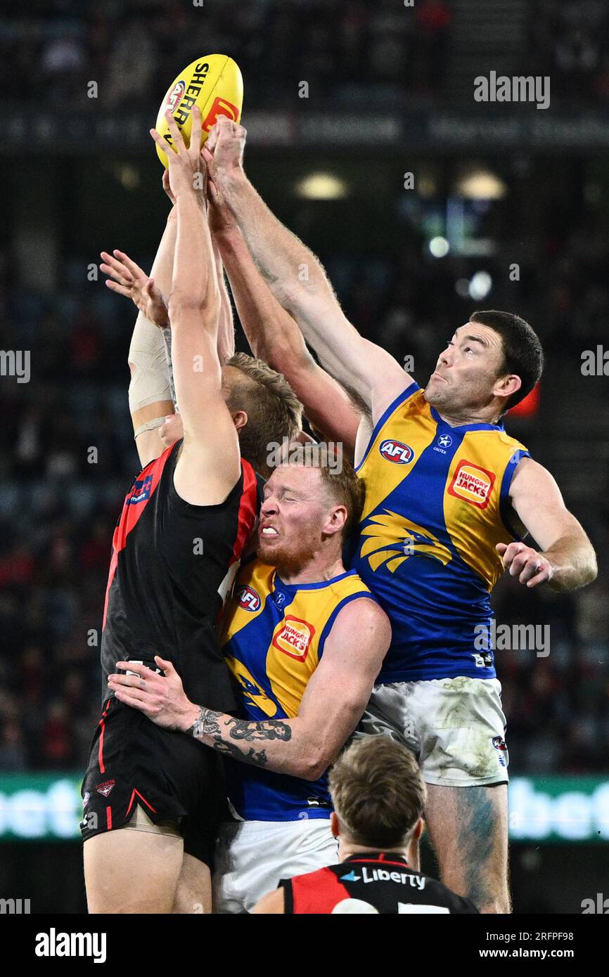 Melbourne, Australia. 05th Aug, 2023. Jeremy McGovern of West Coast ...