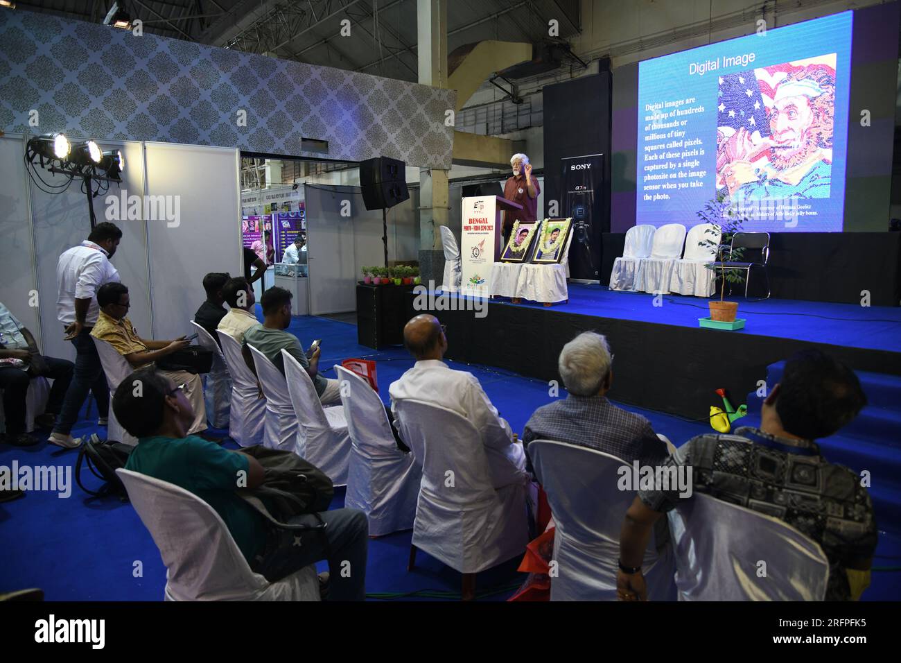 Kolkata, India. 04th Aug, 2023. Mrinal Kumar Bandyopadhyay, an eminent ...