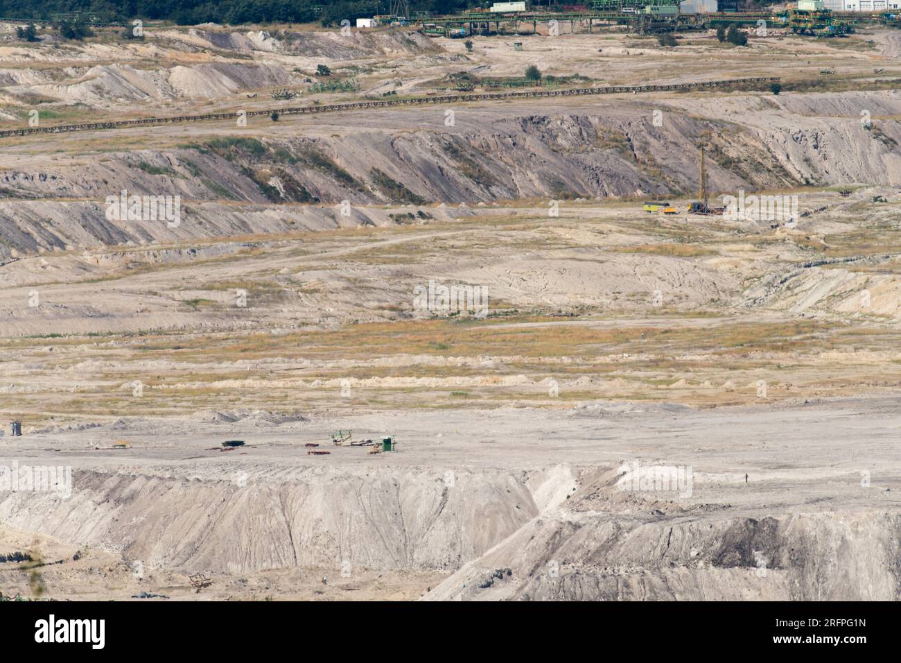 Turow open pit coal mine in Bogatynia, Poland © Wojciech Strozyk ...