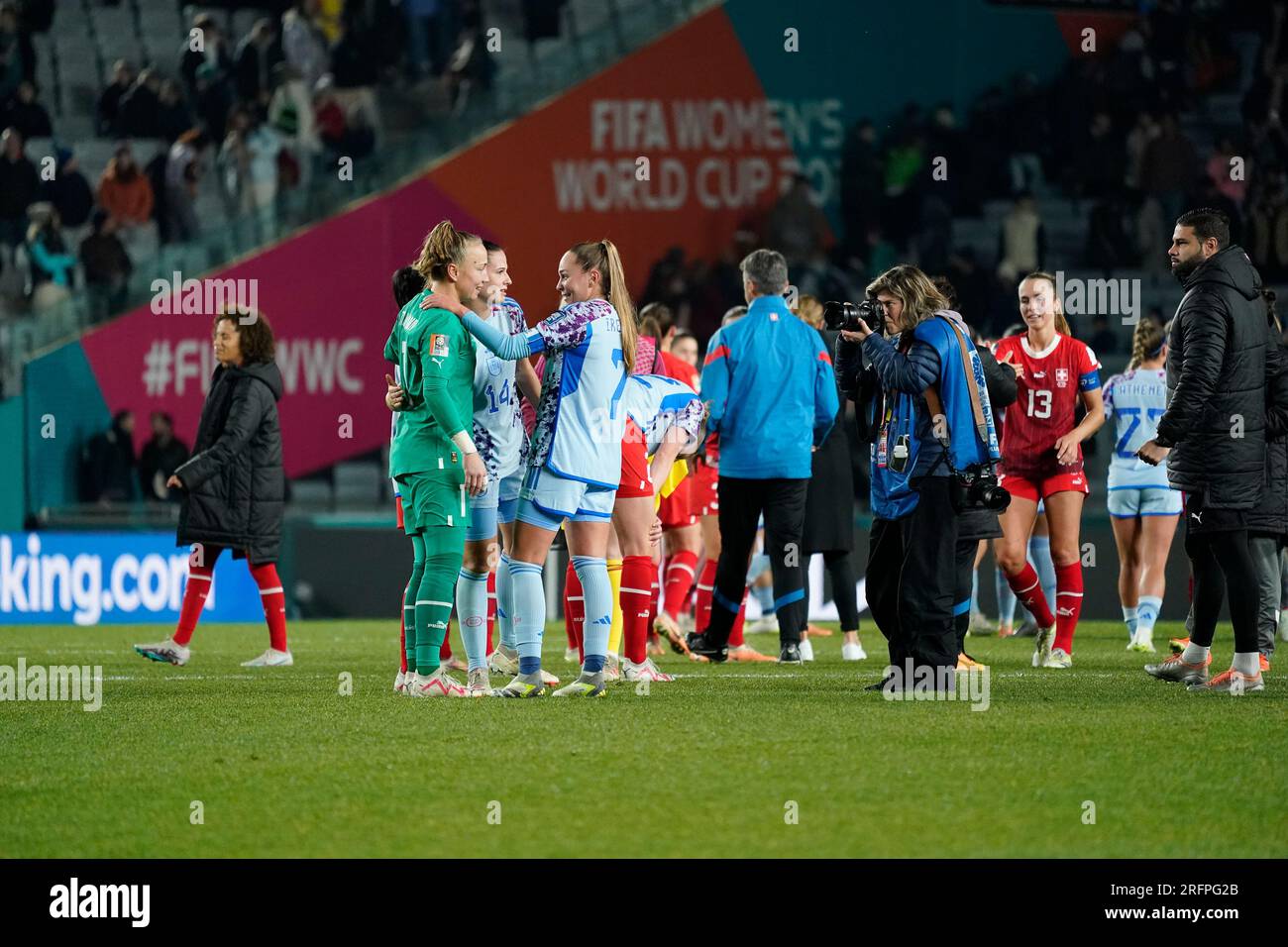 Auckland, New Zealand. August 5th 2023. FIFA Women’s World Cup 2023 Round of 16 - Switzerland vs ...