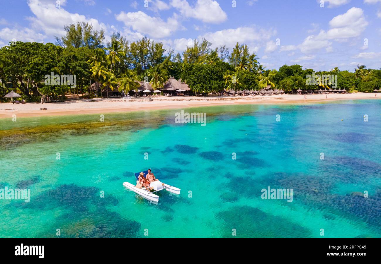 Mauritius ocean kayaking hi-res stock photography and images - Alamy