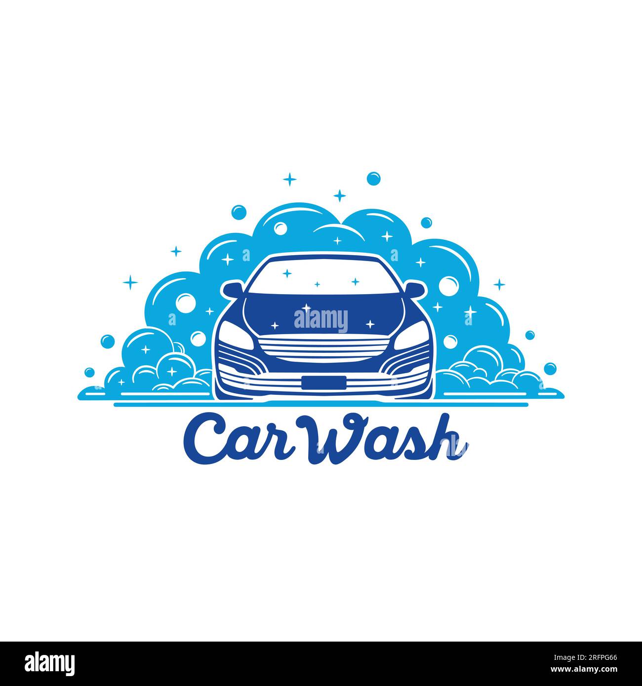 Car wash logo design template. Vector and illustration Stock Vector ...