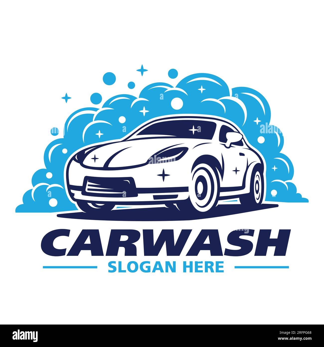 Car wash logo. Vector and illustration Stock Vector Image & Art - Alamy