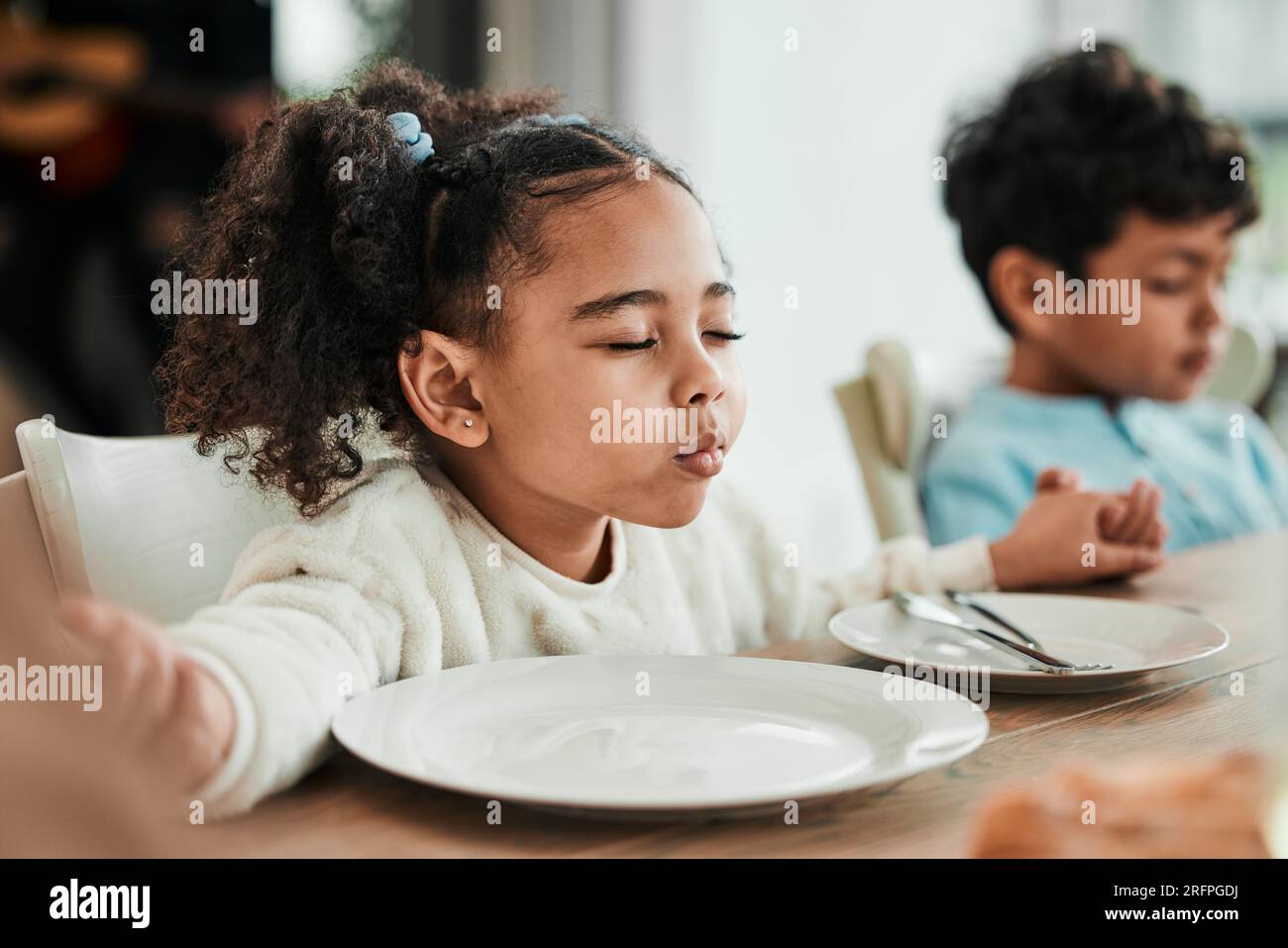 Children Praying Together