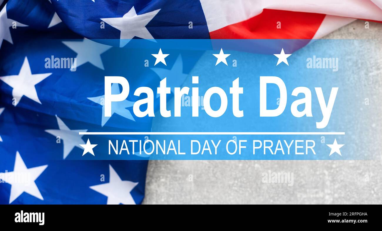 Lettering. illustration for Patriot Day. Poster, cards, banners ...