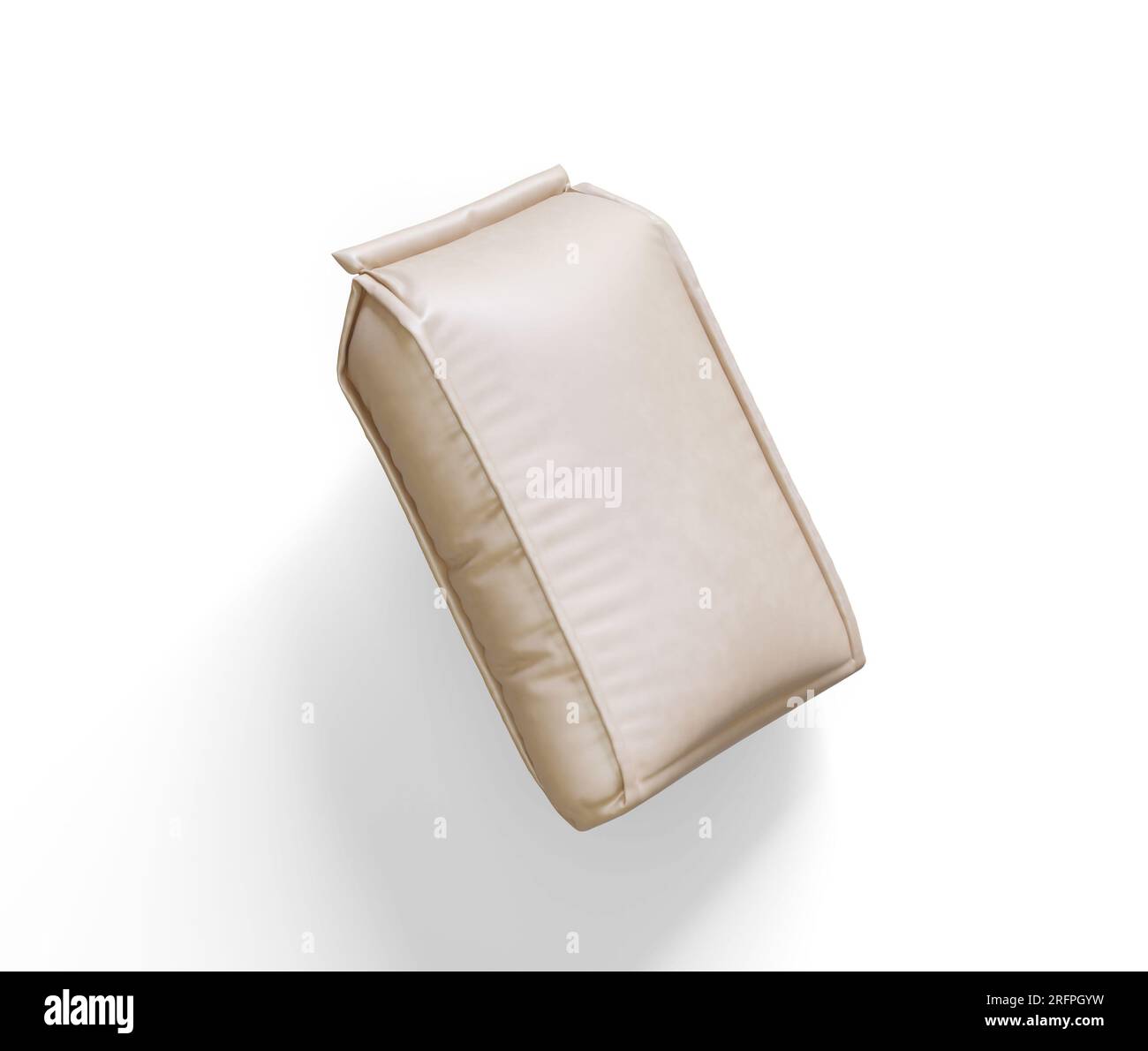 Pouch packaging white color Stock Photo - Alamy