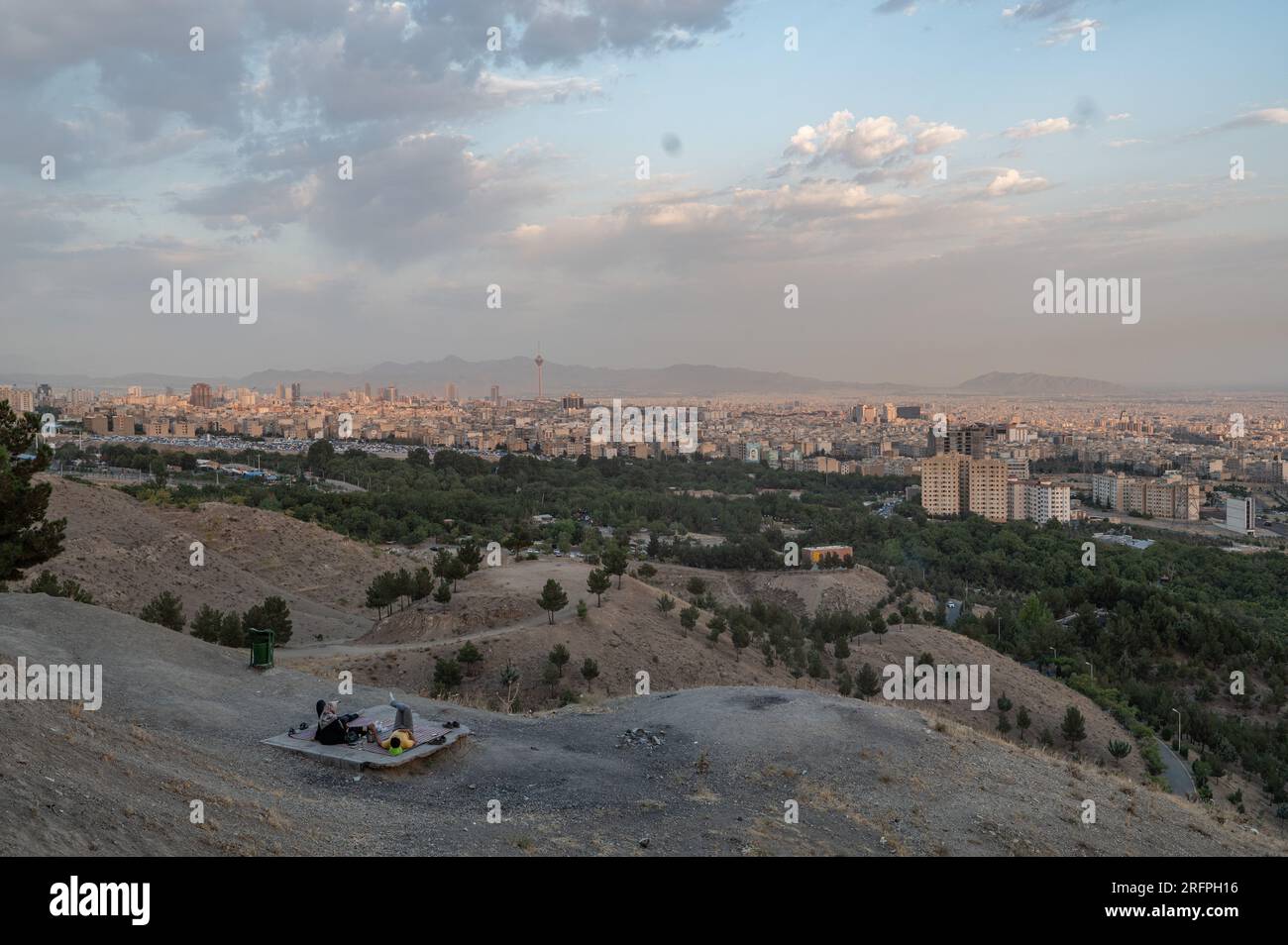 Teheran, Iran. 05th Aug, 2023. View of the metropolis Tehran. Credit ...
