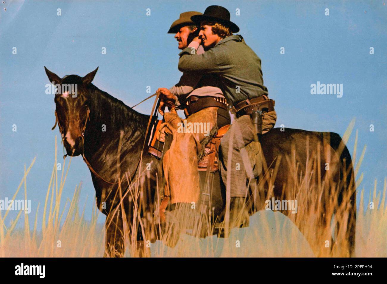 WILLIAM HOLDEN and RYAN O'NEAL in WILD ROVERS (1971), directed by BLAKE ...