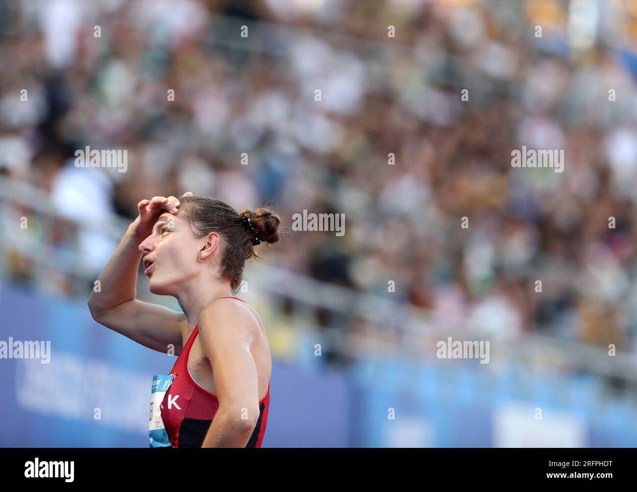 Chengdu, China's Sichuan Province. 5th Aug, 2023. Nikoline Lybaek ...