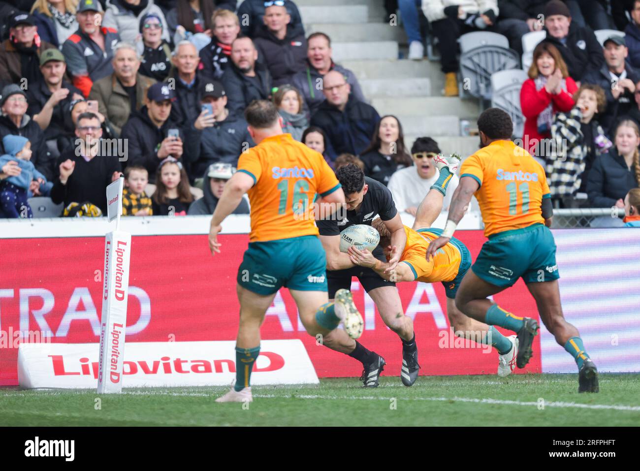 Dunedin, New Zealand. 05th Aug, 2023. All Blacks debutant Shaun ...