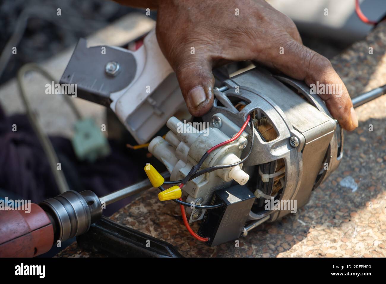 Electric motor stator rotor hi-res stock photography and images - Alamy