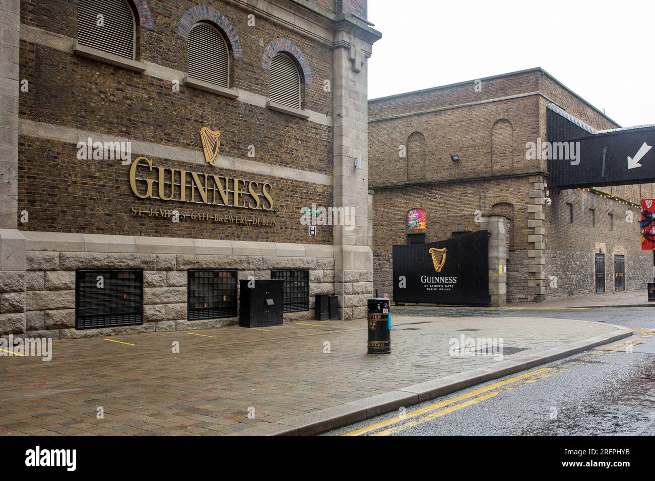 Dublin, Ireland - July 23rd 2023: Guinness Storehouse, interactive ...