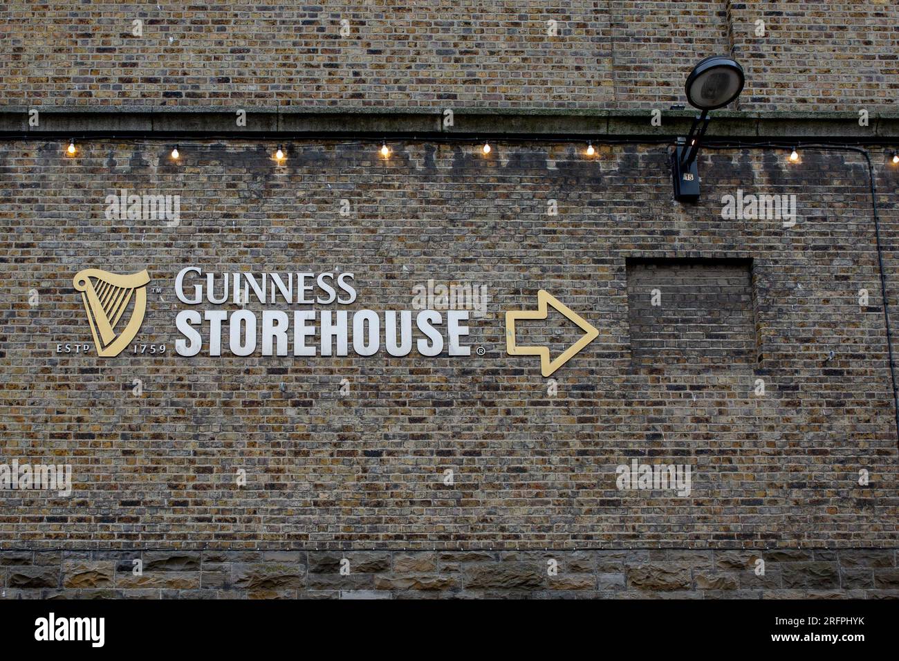 Dublin, Ireland - July 23rd 2023: Guinness Storehouse, interactive ...