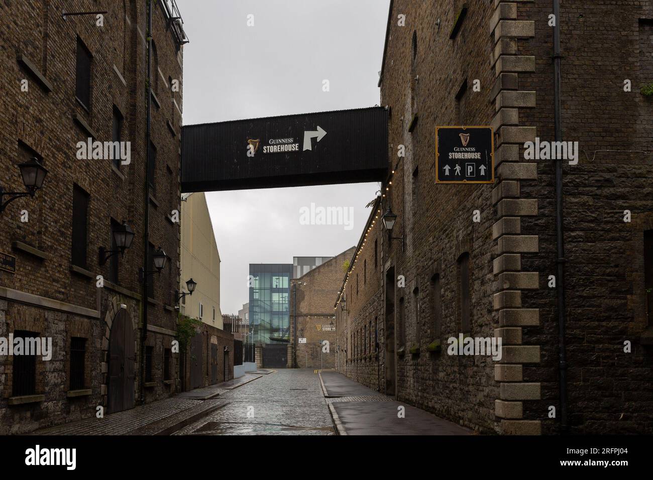 Dublin, Ireland - July 23rd 2023: Guinness Storehouse, interactive ...