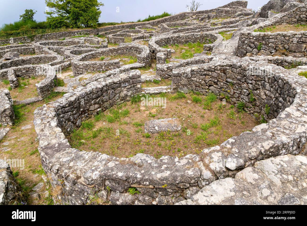 Archaeological site of Castro de Santa Trega, Castro Culture settlement ...