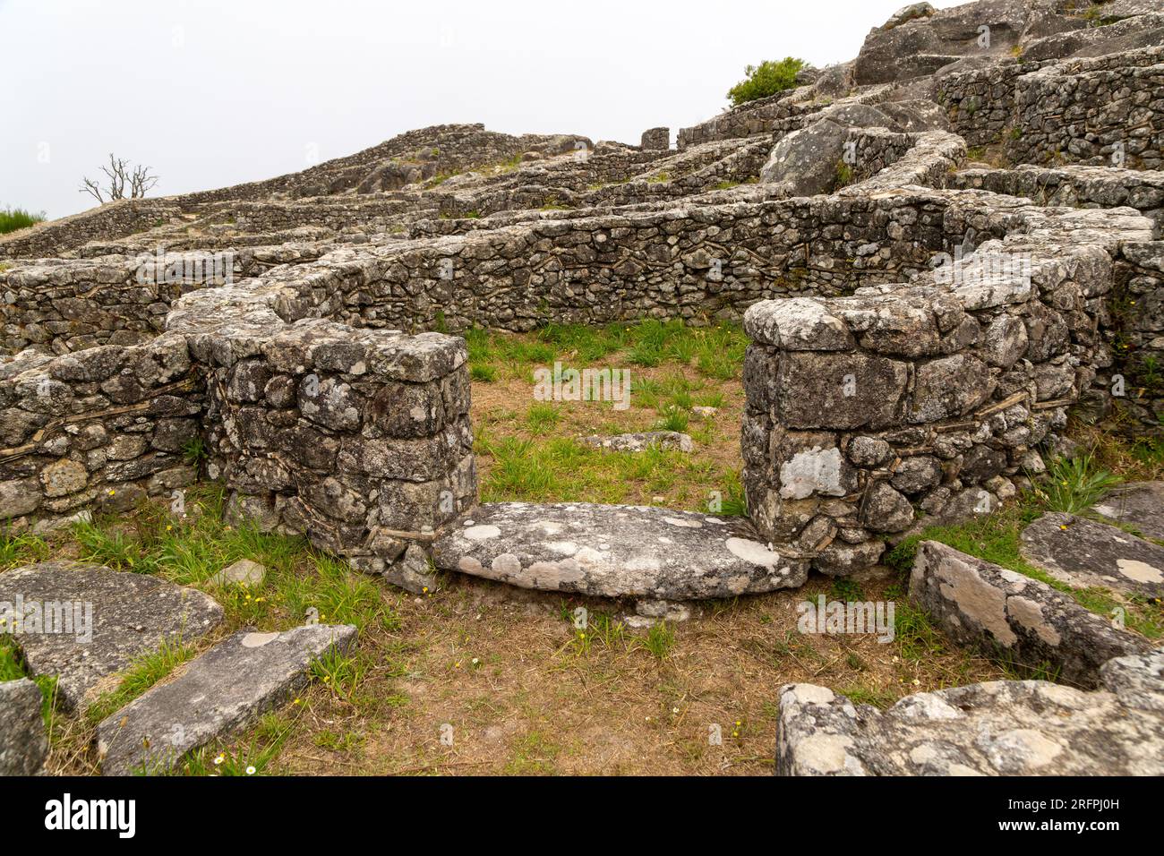 Archaeological site of Castro de Santa Trega, Castro Culture settlement ...