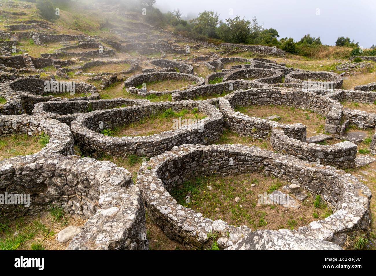 Archaeological site of Castro de Santa Trega, Castro Culture settlement ...