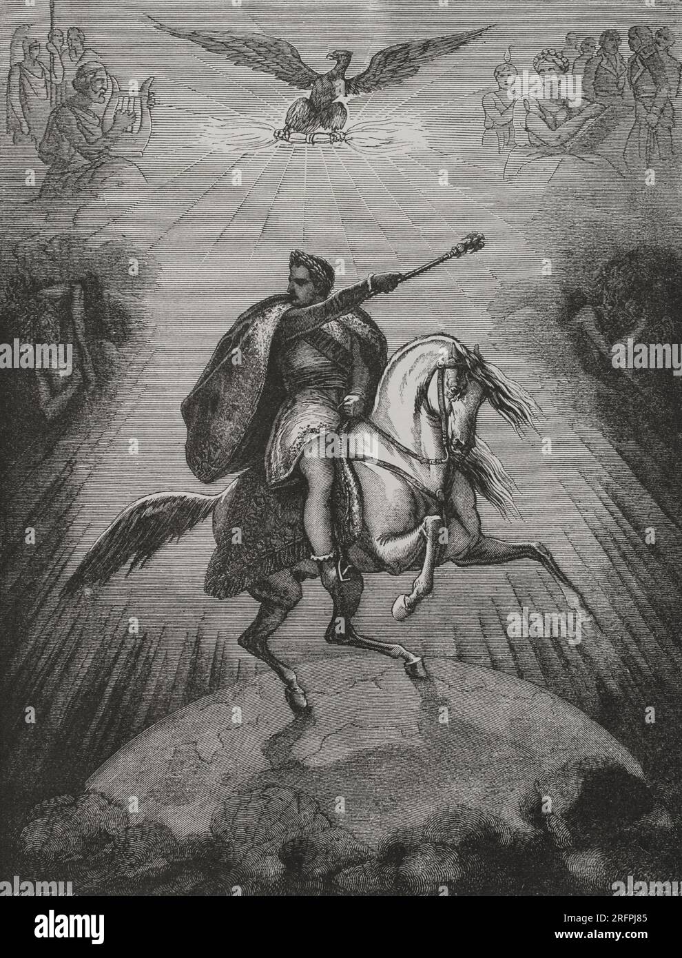 Napoleon Bonaparte (1769-1821). French military and political leader ...