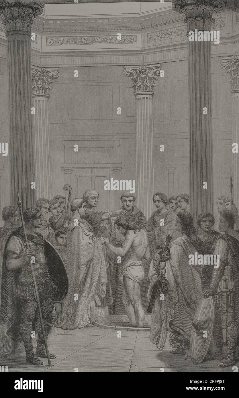 Clovis or Clovis I (ca. 466-511). King of the Salian Franks from 481 to ...