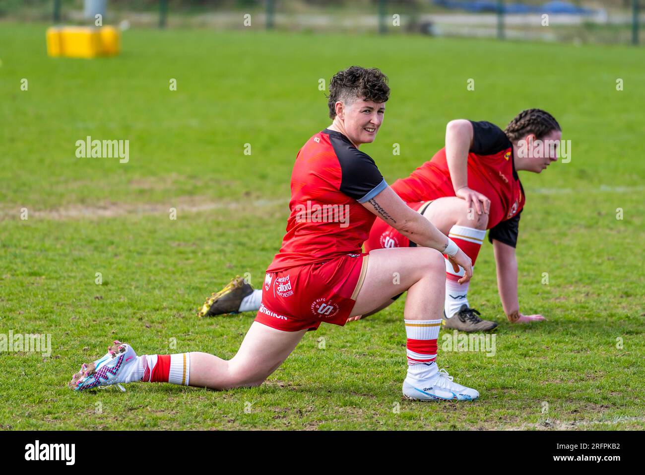 Salford Red Devils VS Leigh Lepoards - AJ Bell stadium, Greater ...