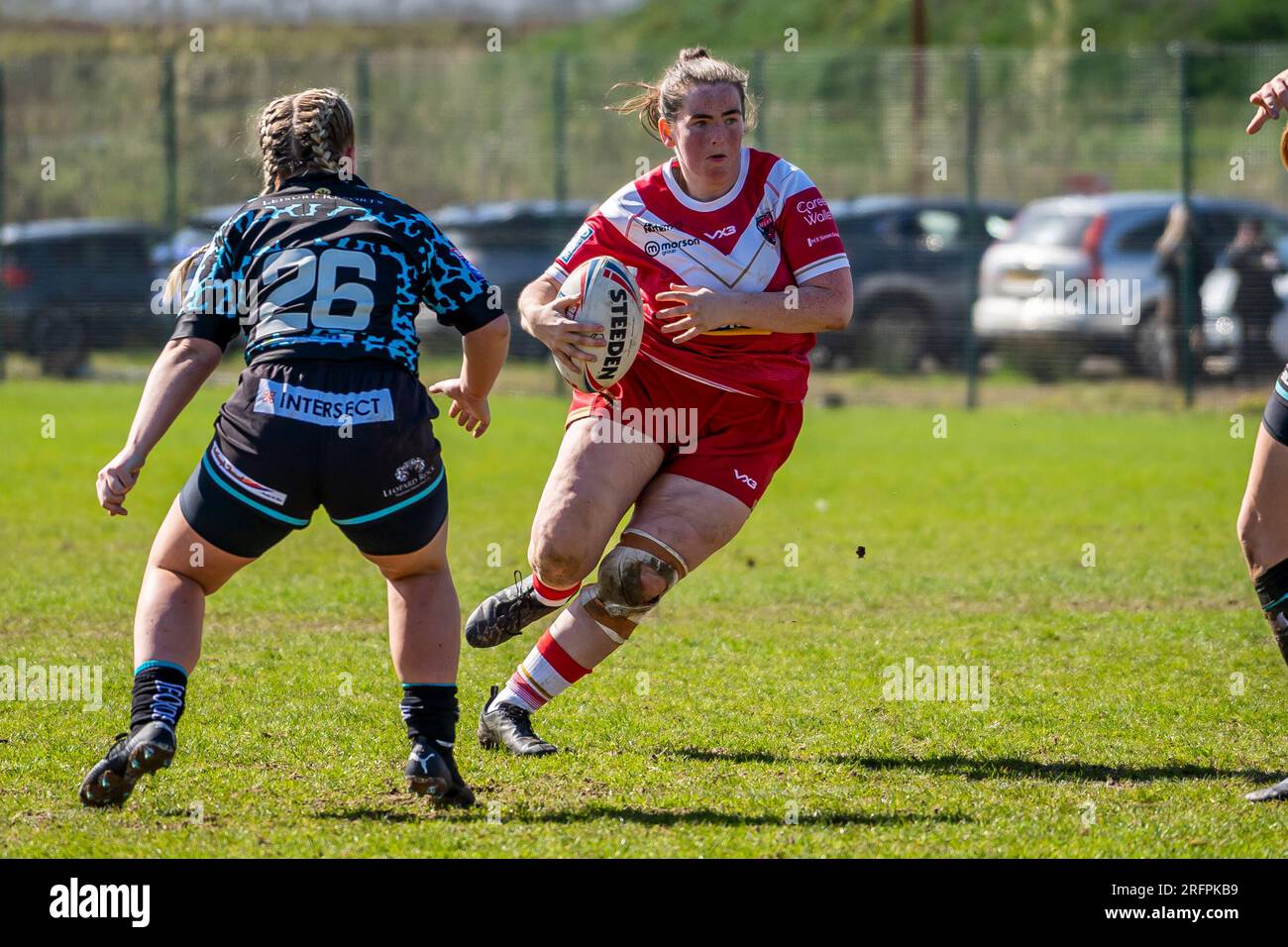 Salford Red Devils VS Leigh Lepoards - AJ Bell stadium, Greater ...