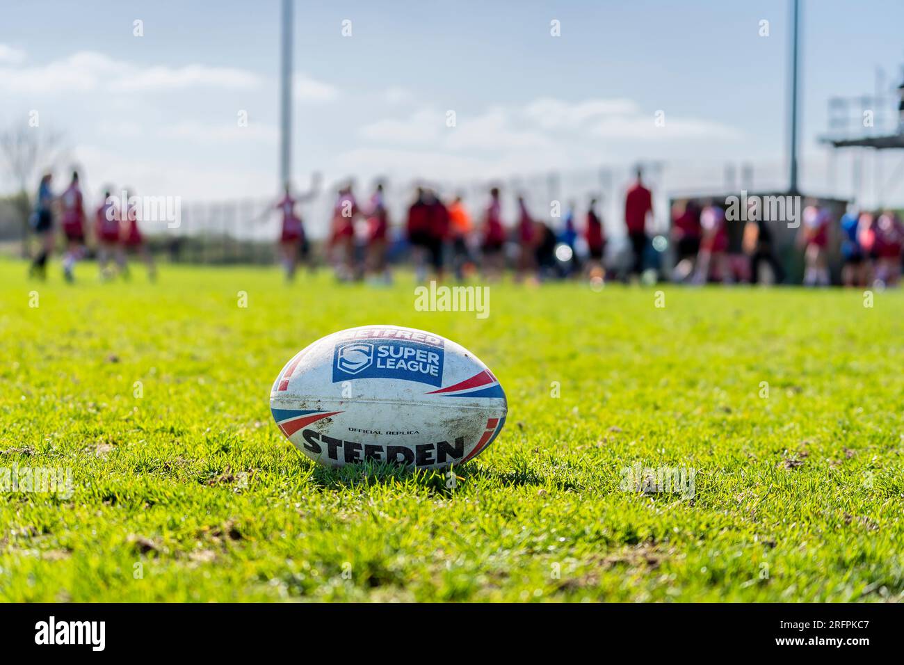 Salford Red Devils VS Leigh Lepoards - AJ Bell stadium, Greater ...