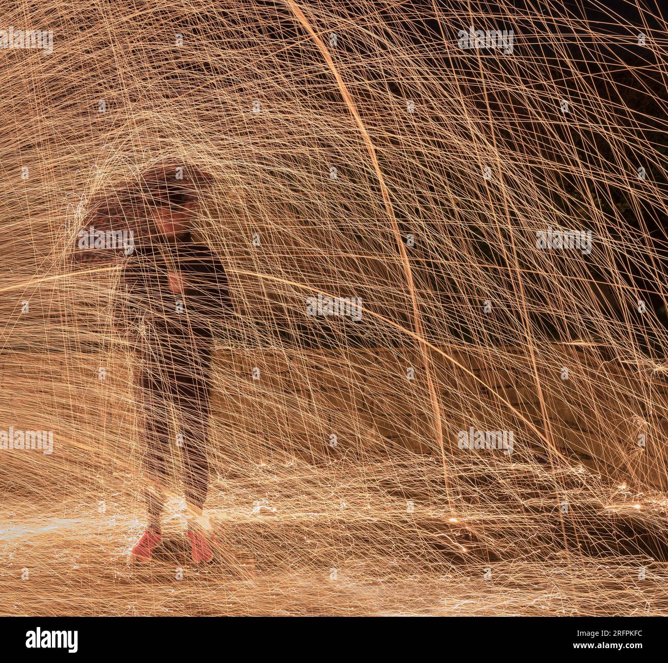Spark rain hi-res stock photography and images - Alamy