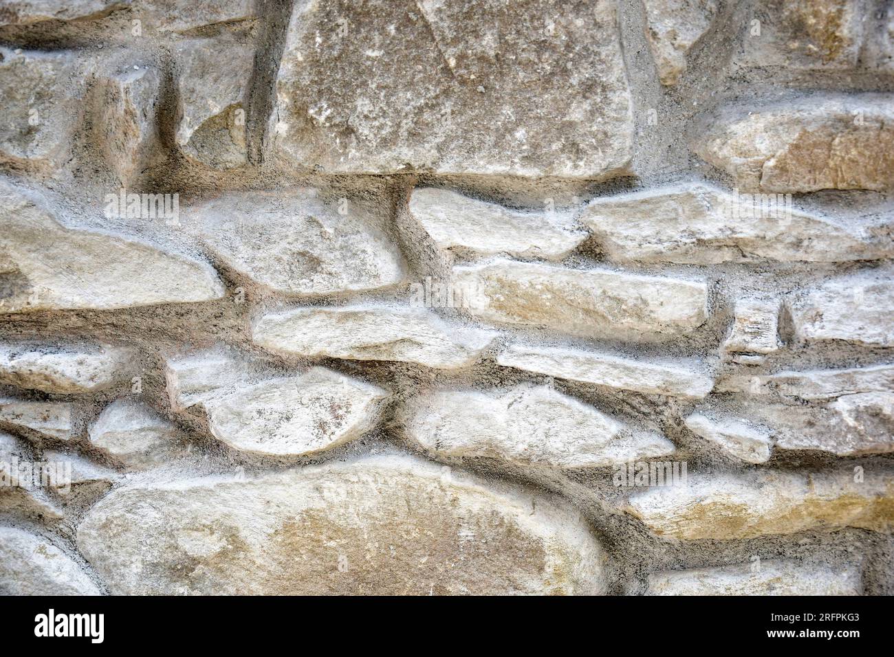 Background of old stone wall, full frame. Texture of aged building ...