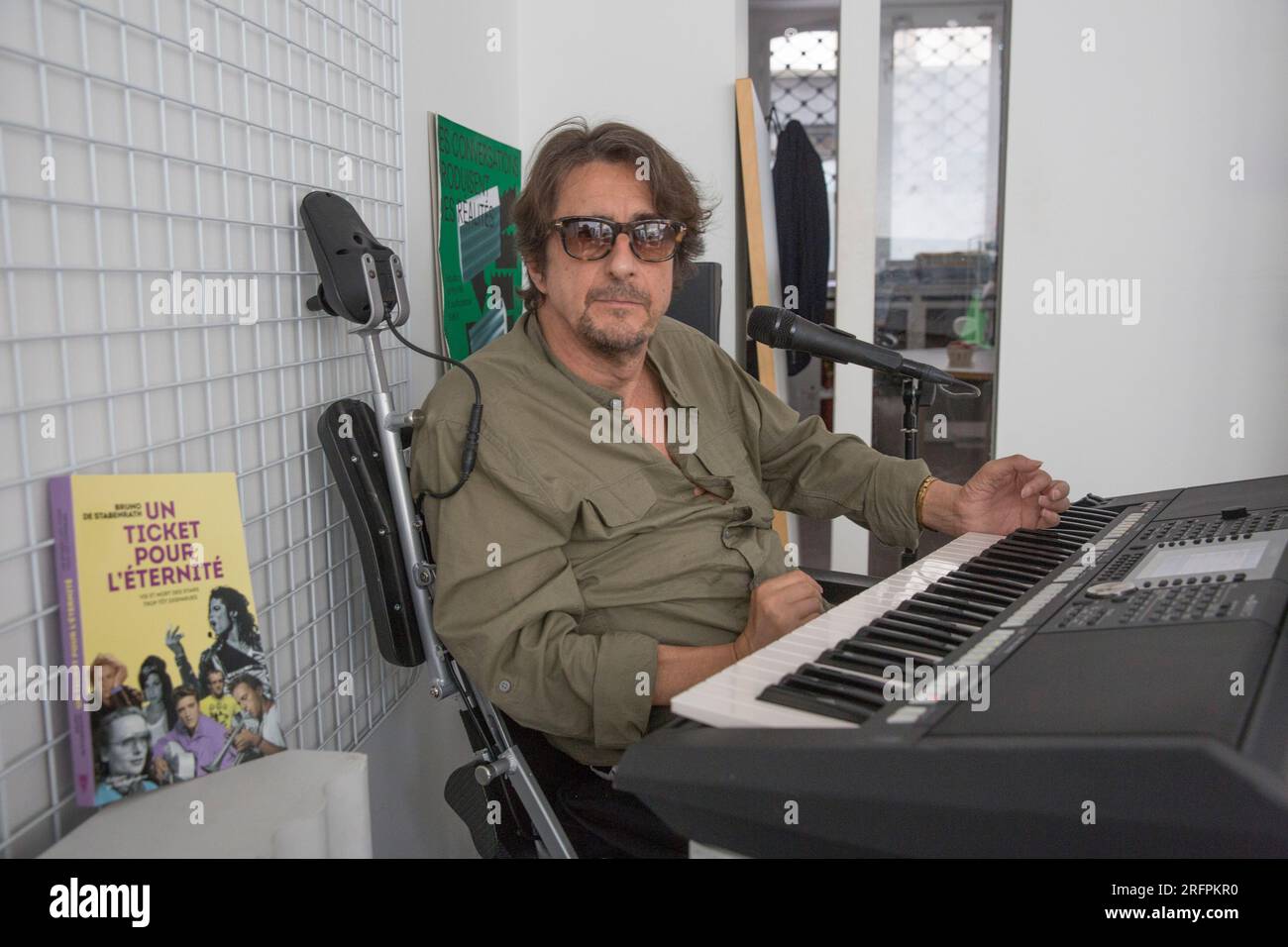 BRUNO DE STABENRATH AND HIS NEW BOOK Stock Photo - Alamy