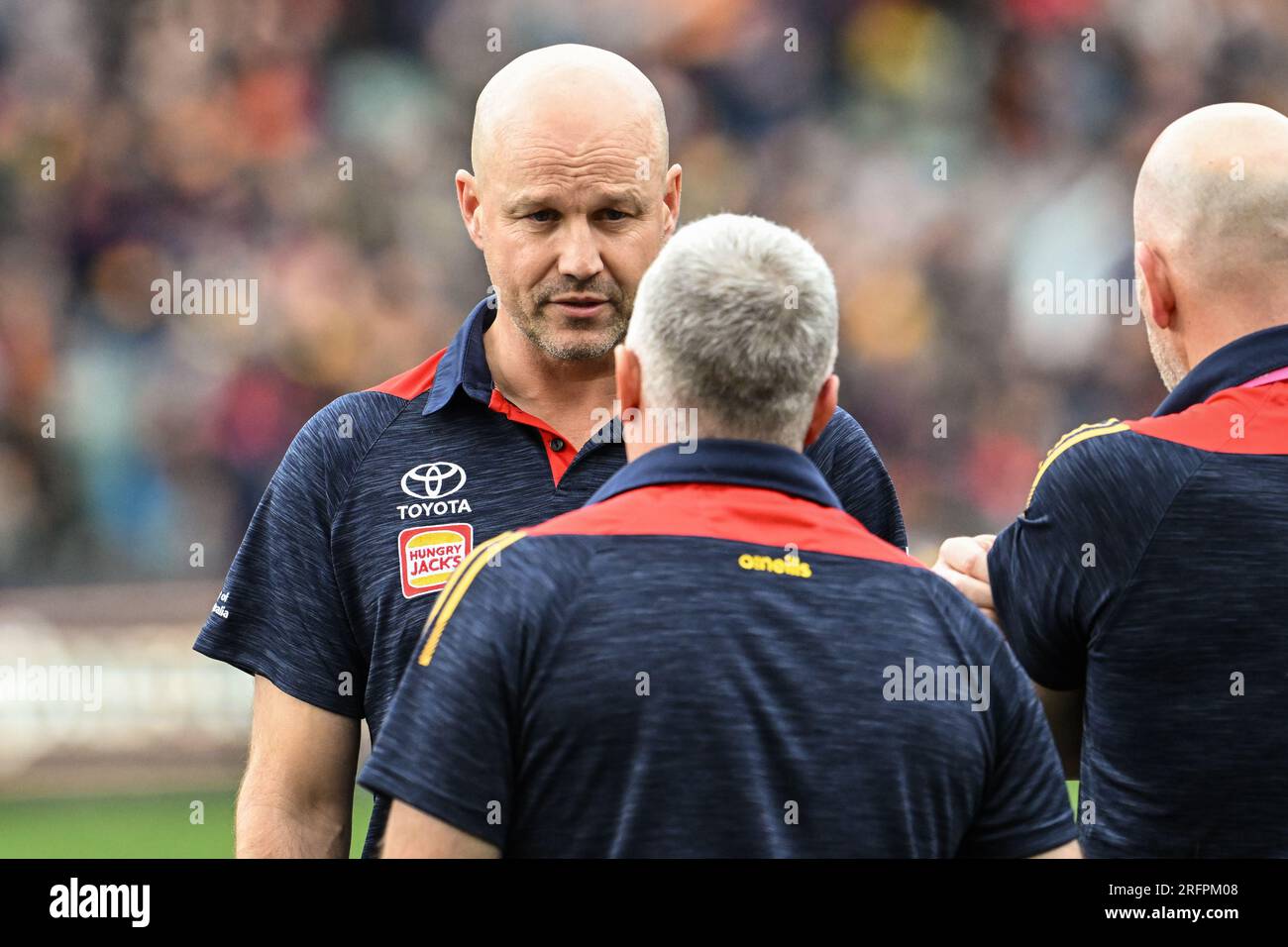 Adelaide, Australia. 05th Aug, 2023. Adelaide Senior Coach Matthew ...
