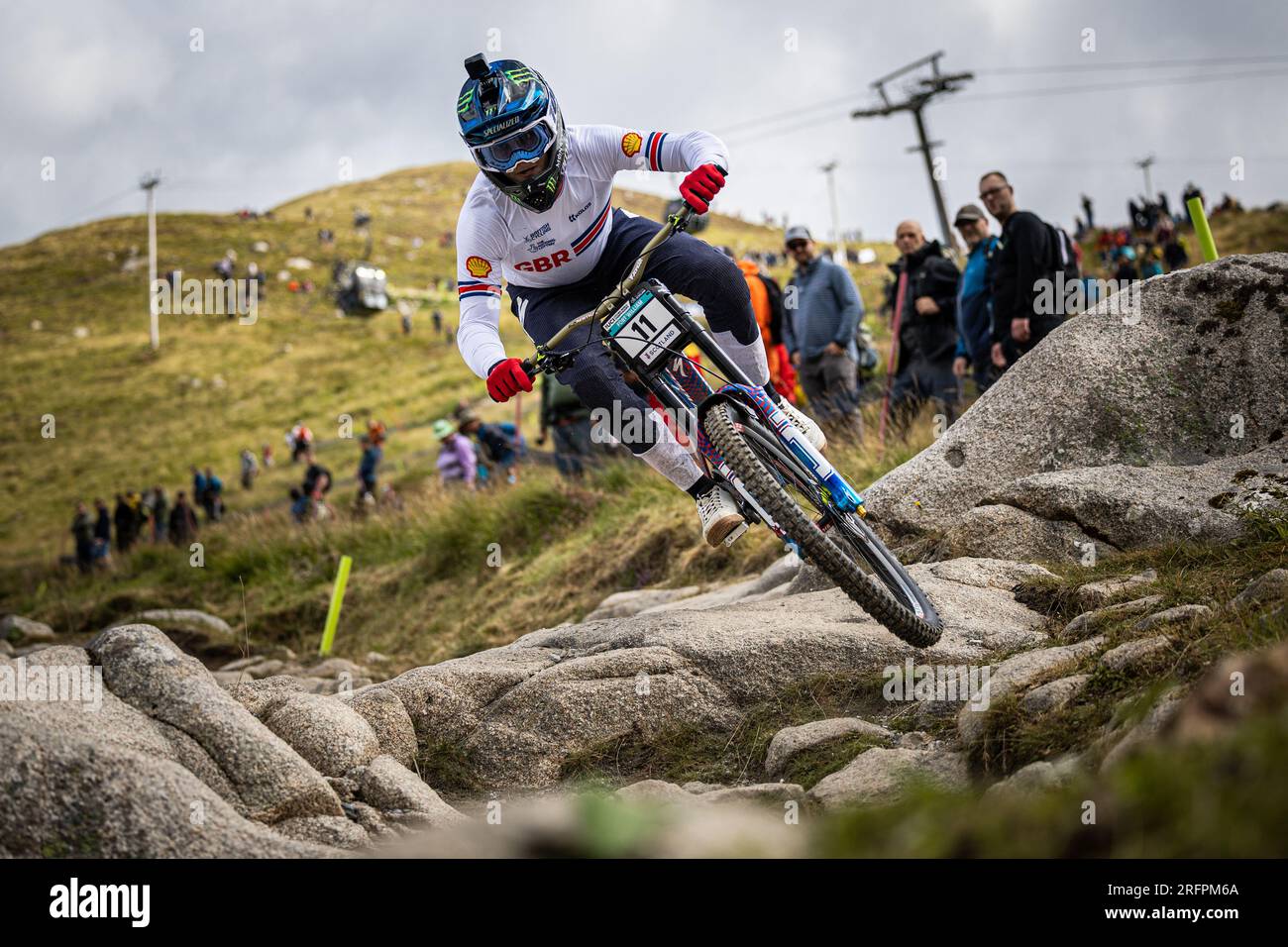 Biker Jordan Williams of Great Britain in action during the UCI Cycling ...