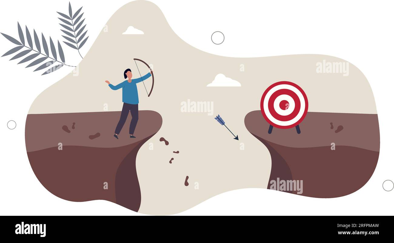 Terribly missed target, failure or mistake, fail to achieve goal, big ...