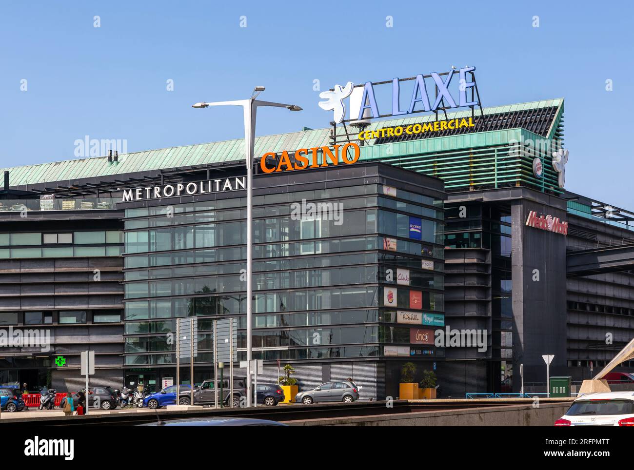 Centro Comercial A Laxe shopping centre, city of Vigo, Galicia, Spain ...
