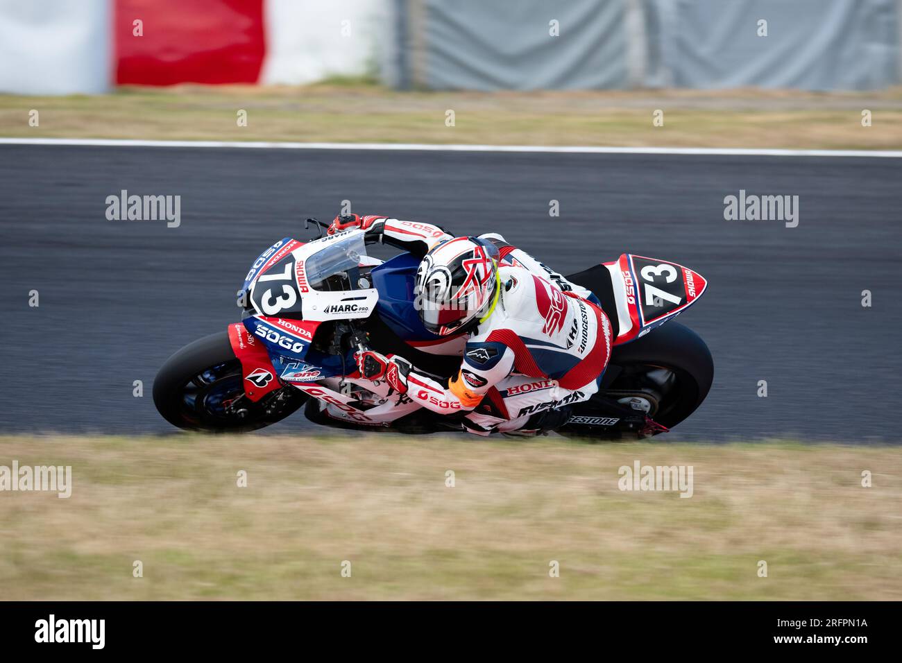 Suzuka, Japan, 4 August, 2023. Teppei Nagoe of Japan on the Team SDG Honda Racing Honda Honda ...