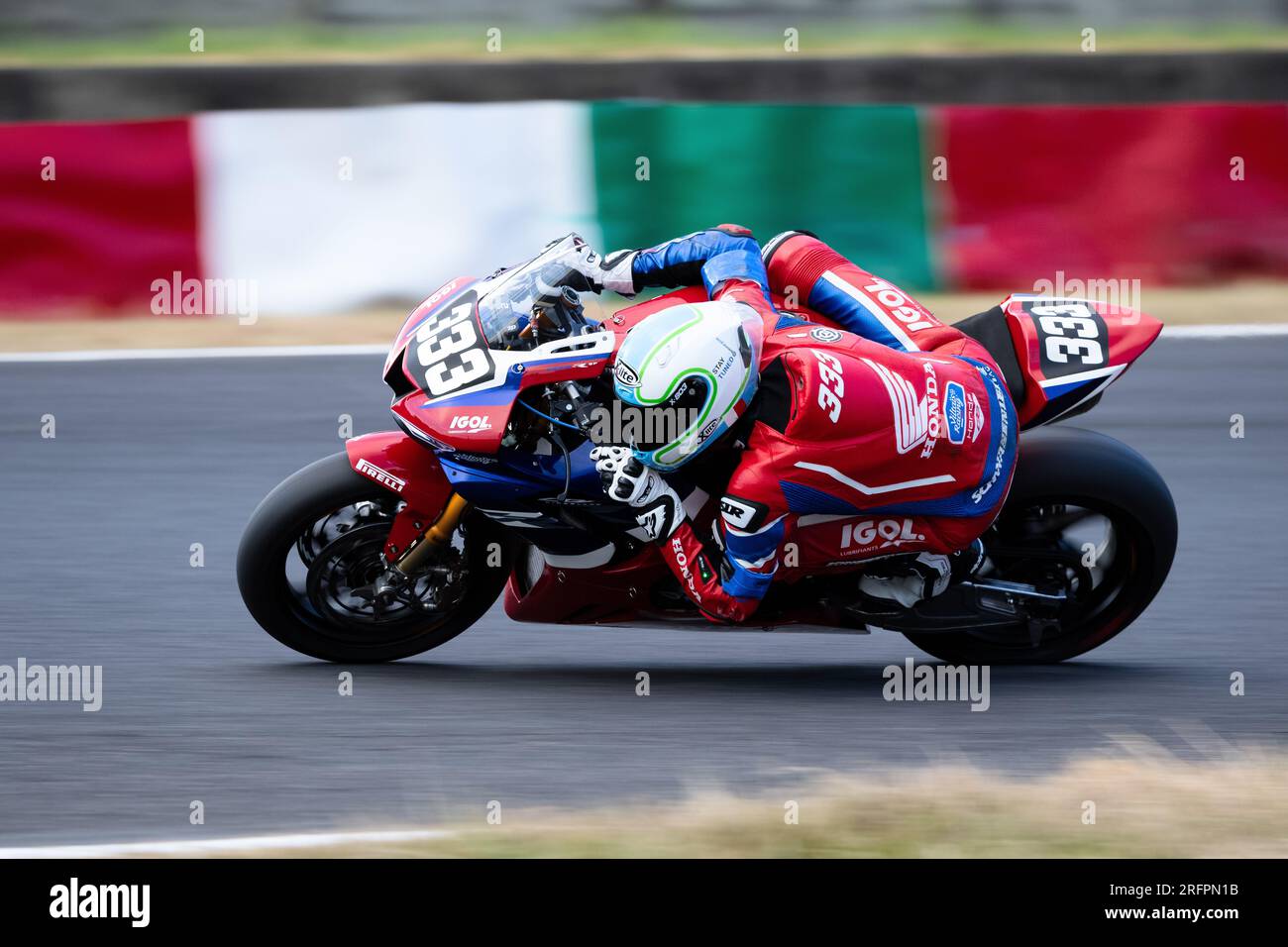 Suzuka, Japan, 4 August, 2023. Florian Alt of Germany on the Team HONDA ...