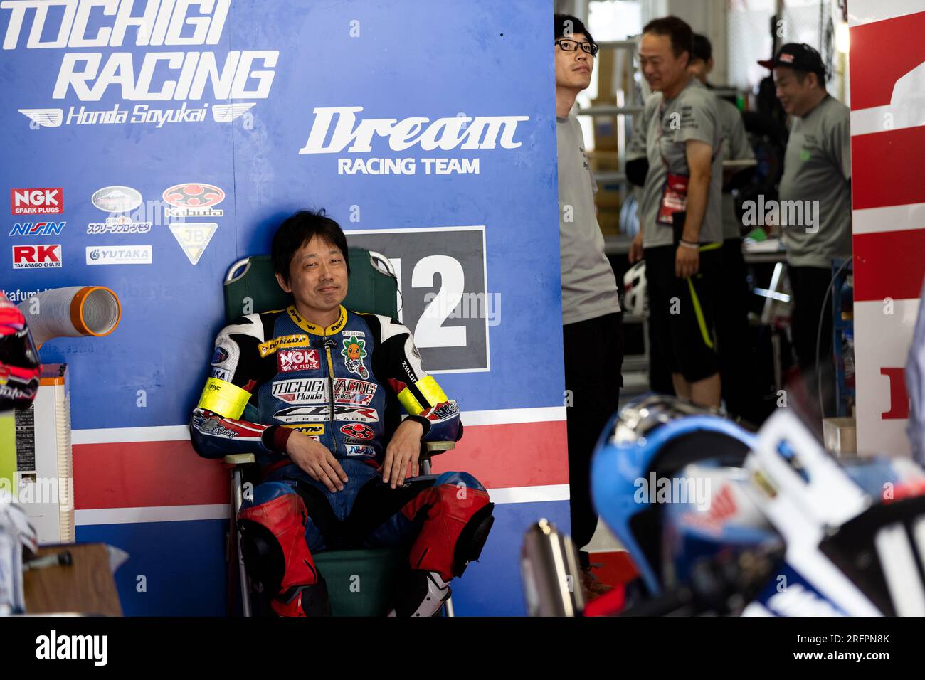 Suzuka, Japan, 5 August, 2023. Keiichi Honda of Japan on the Team Honda ...